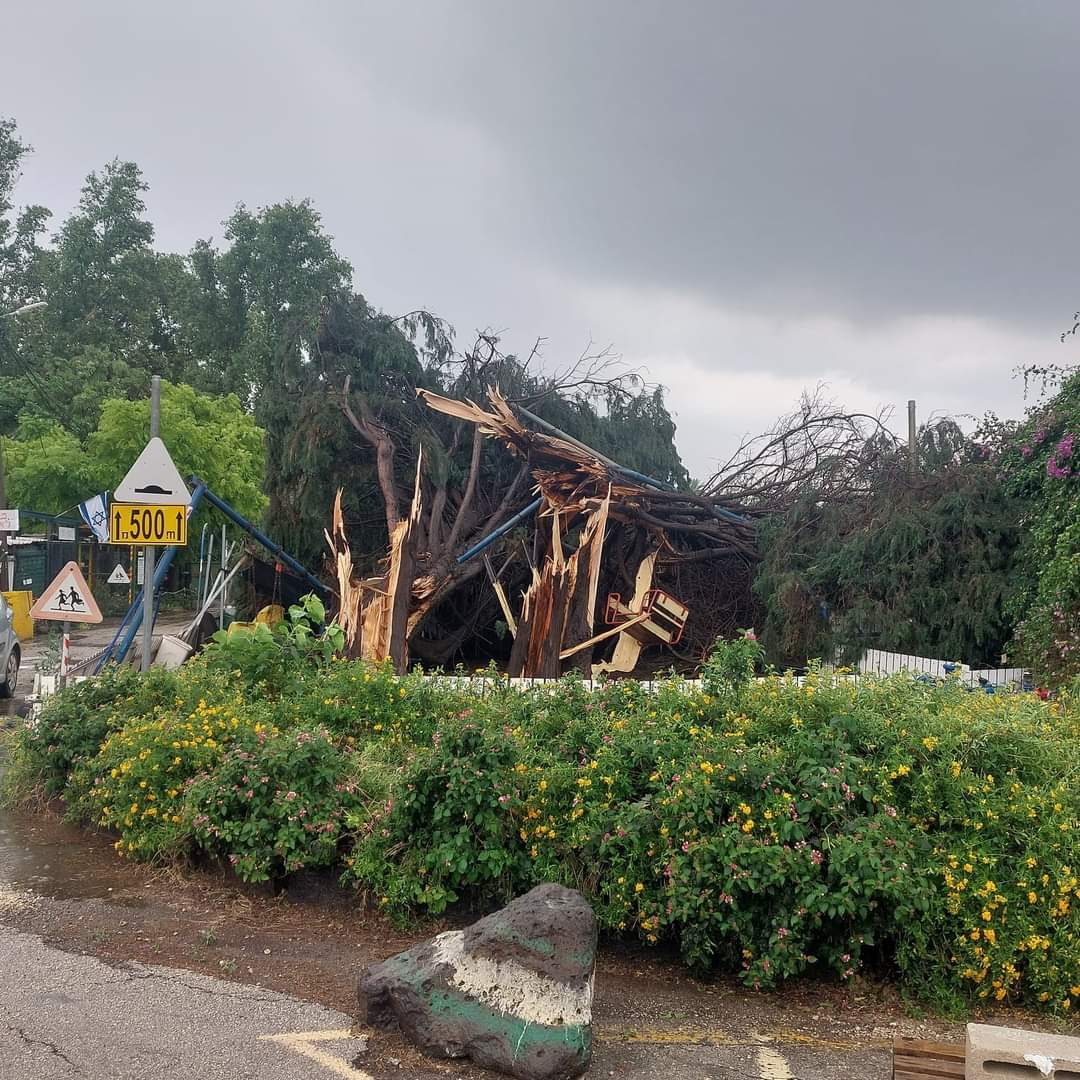 סופר סל (Supercell) בעמק? רוחות חזקות וגשמי זעף בעמק הירדן - Weather2day